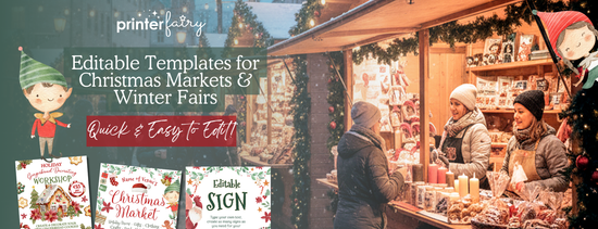 Christmas Market Flyers – PrinterFairy
