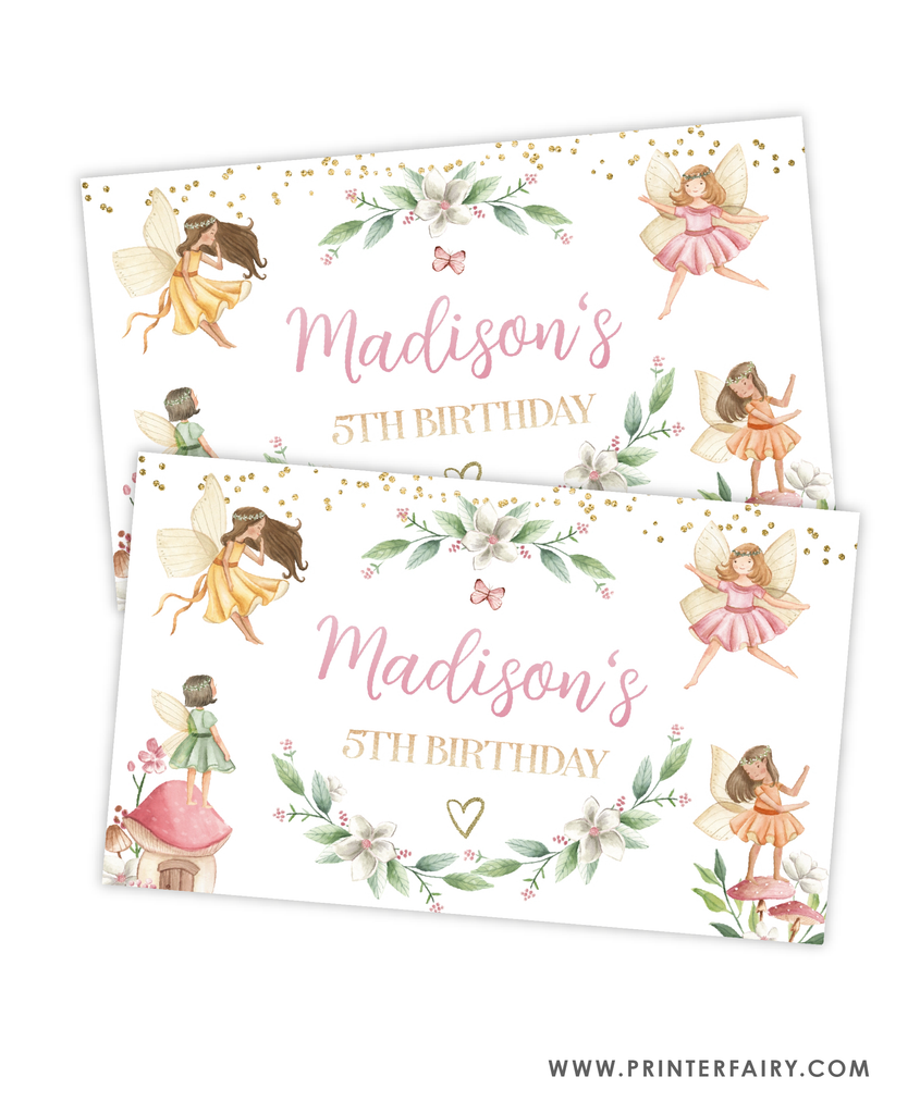 Fairytale Gable Box Labels | PrinterFairy