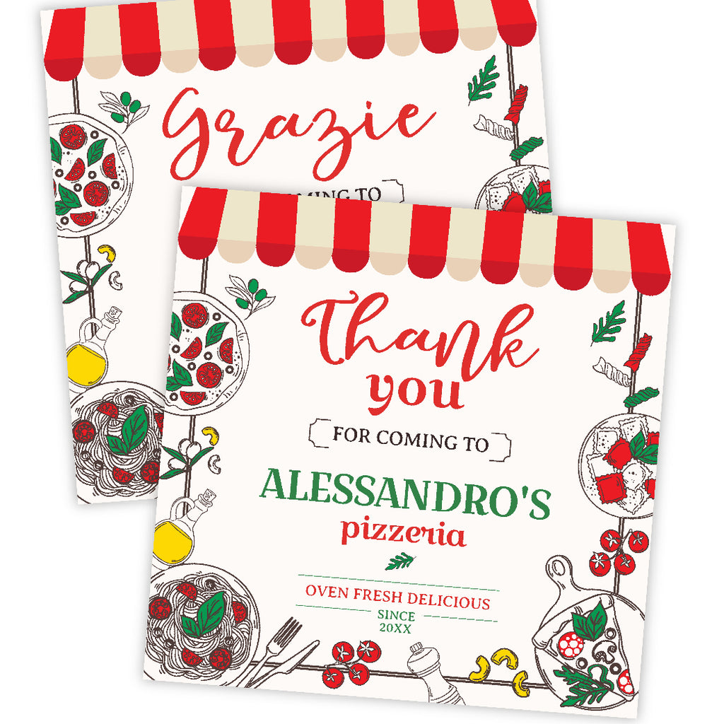 Pizza Box Printable Label – PrinterFairy