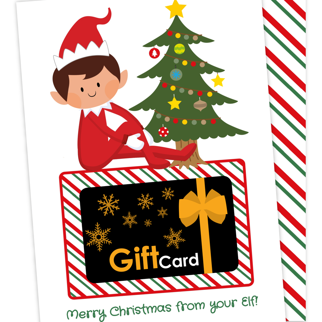 Elf Gift Card Holder Printable Template – PrinterFairy