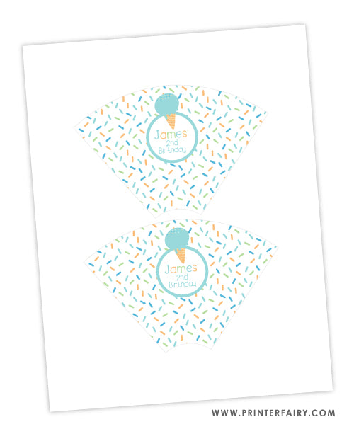 Ice Cream Wrapper | PrinterFairy